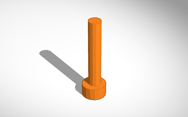3D design M3 x 20mm bolt | Tinkercad