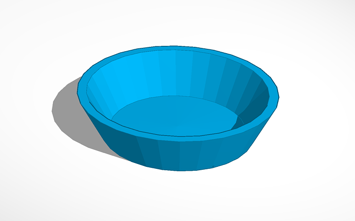 3D design bowl - Tinkercad