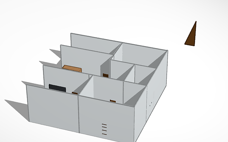 3D design Smart home - Tinkercad