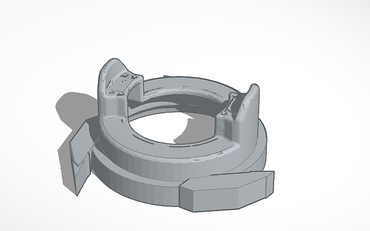 3d Design Wing Disk My Beyblade Model Tinkercad