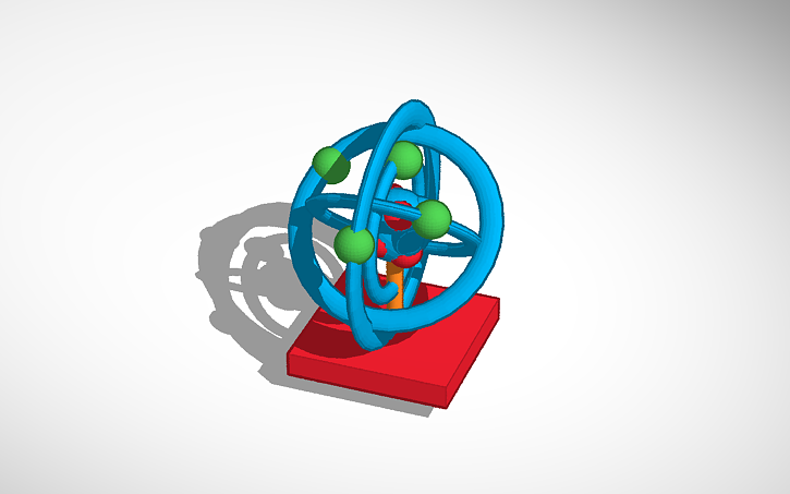 3D design 3d atom | Tinkercad