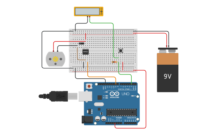 Circuit design M242 A4.2.2 | Tinkercad