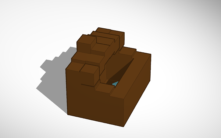 3D design stwood chest - Tinkercad