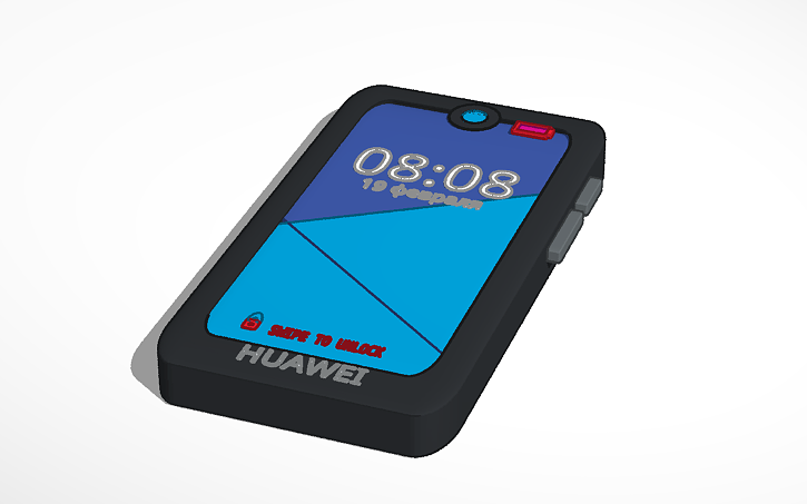 3D design Mobile Phone - Tinkercad