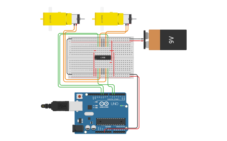 Circuit design E3_LAB3 - Tinkercad