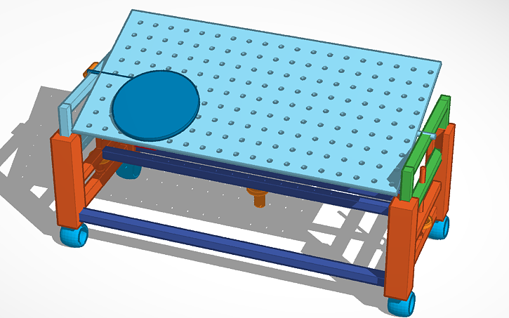 3D design table end 5 - Tinkercad
