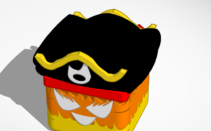 3D design Flame blox fruits - Tinkercad