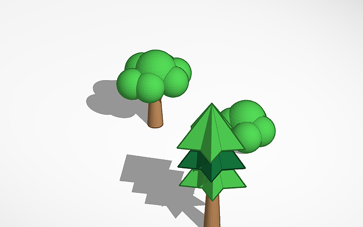 3D design Tree - Tinkercad