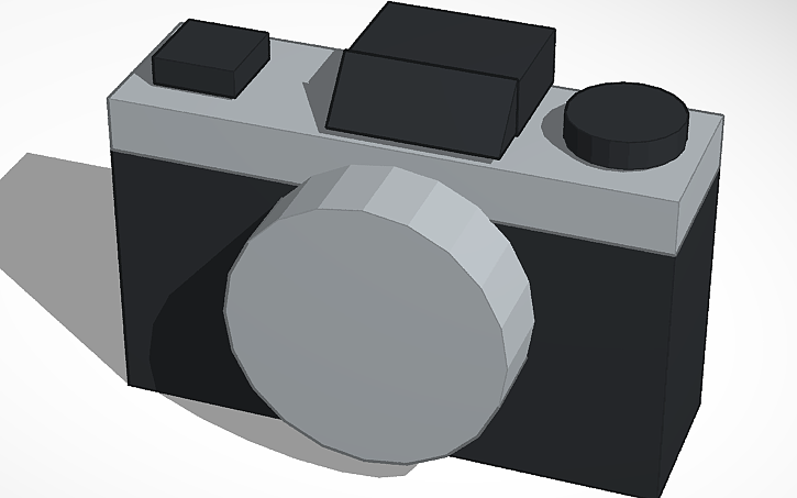 3D design camera - Tinkercad