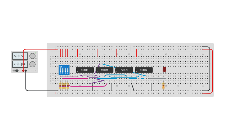 Circuit design Circuito1_Practica1AMM - Tinkercad
