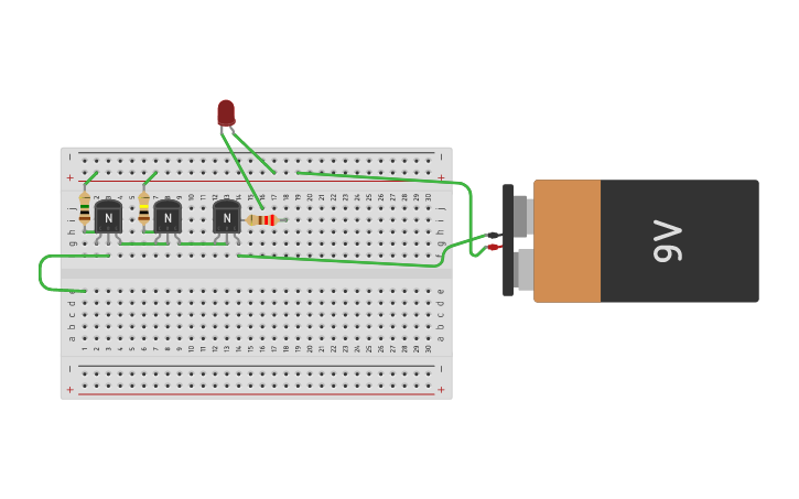 Circuit Design Voltage Detector Tinkercad