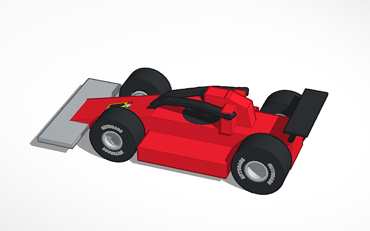 3D design f1 ferrari | Tinkercad