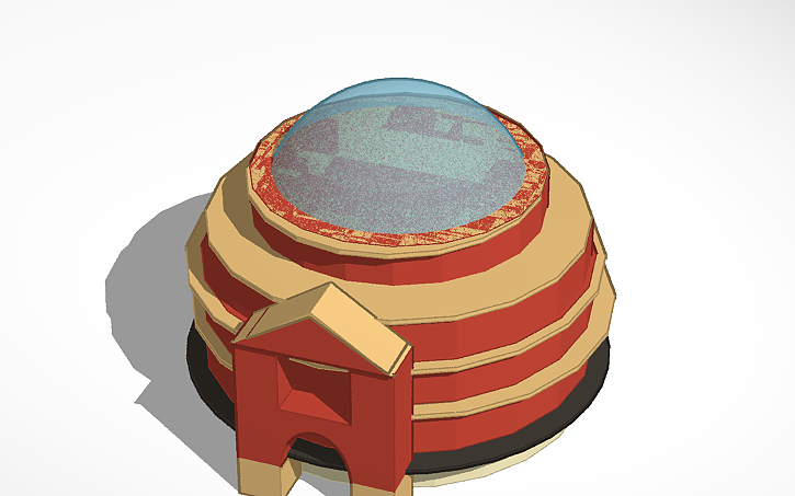 3D design db31448 famous building | Tinkercad