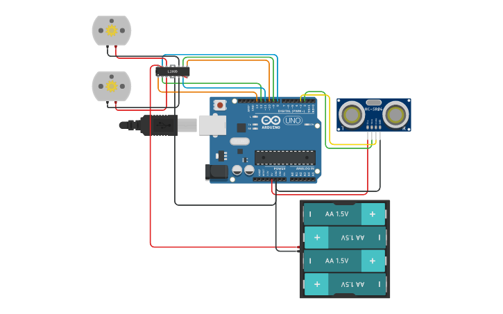 Circuit design TP4 AUTITO - Tinkercad