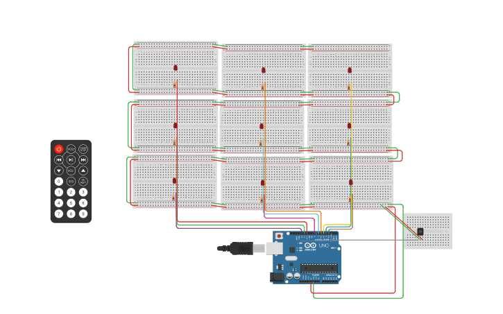 Circuit Design Tik Tac Toe Circuit Tinkercad 