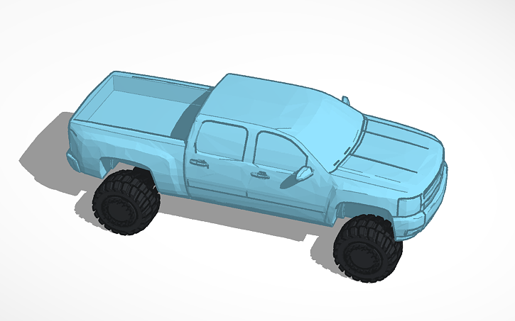 3D design chevy 4500 - Tinkercad