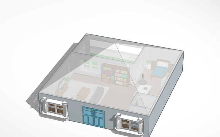 3d Design Floor Plan Project Tinkercad