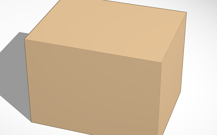 3d Design Block Tinkercad