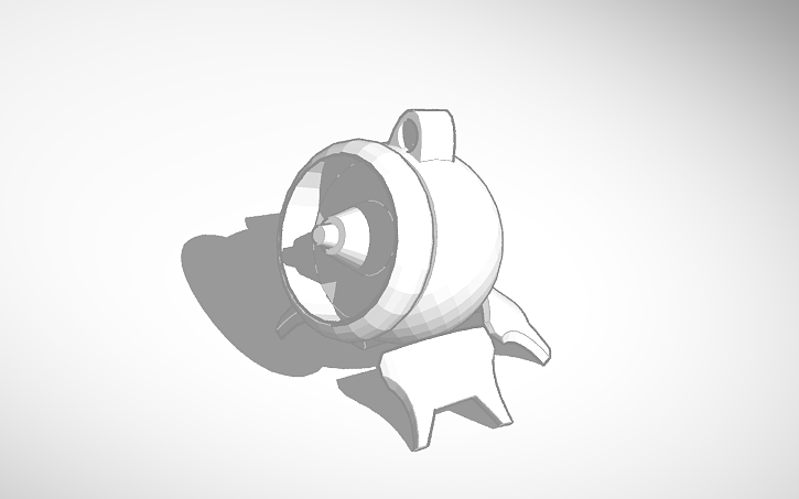 3D design overwatch symmetra turret - Tinkercad