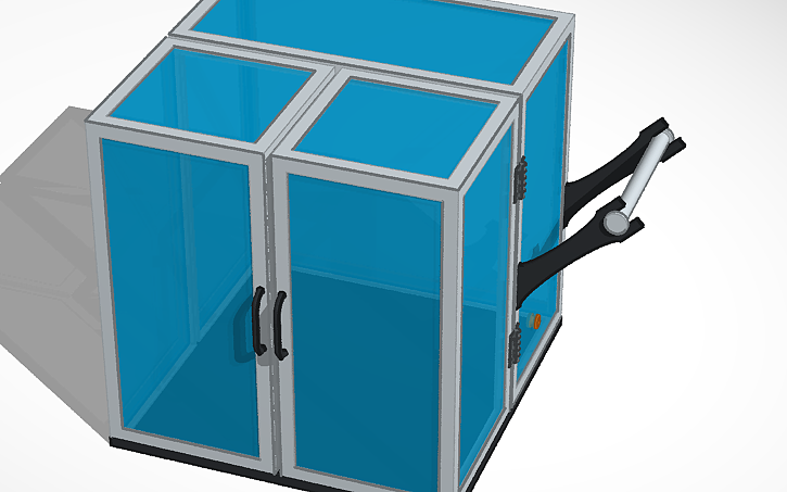 3D design 3D Printer Enclosure / Box *idea* | Tinkercad