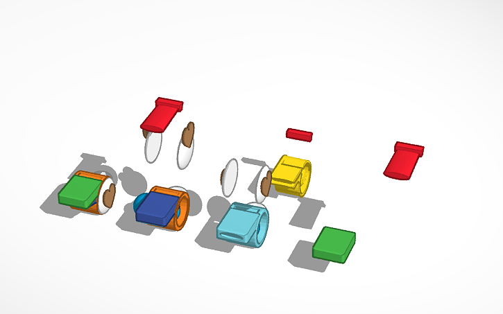 3D design 3D Printing Whistle V4A testing | Tinkercad