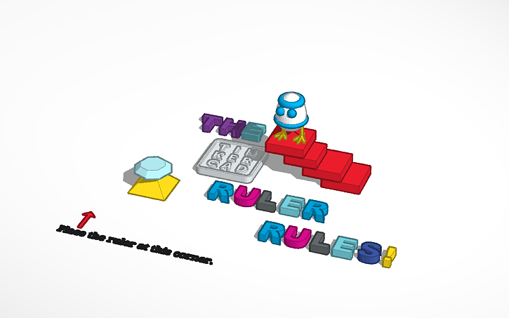 3d Design Shane L Ruler Workout Tinkercad