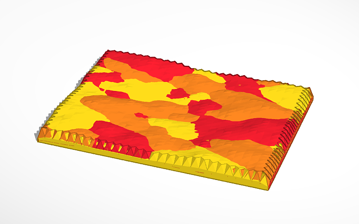 3D design Camo Practice 2: Fire Colors | Tinkercad