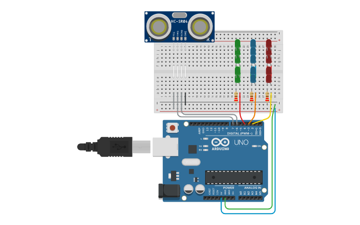 Circuit design Micro light Project - Tinkercad