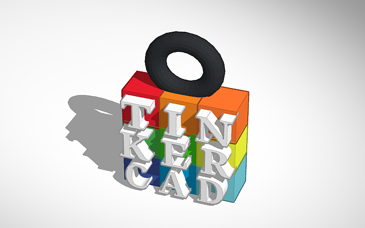 3D design tinkercad keychain | Tinkercad