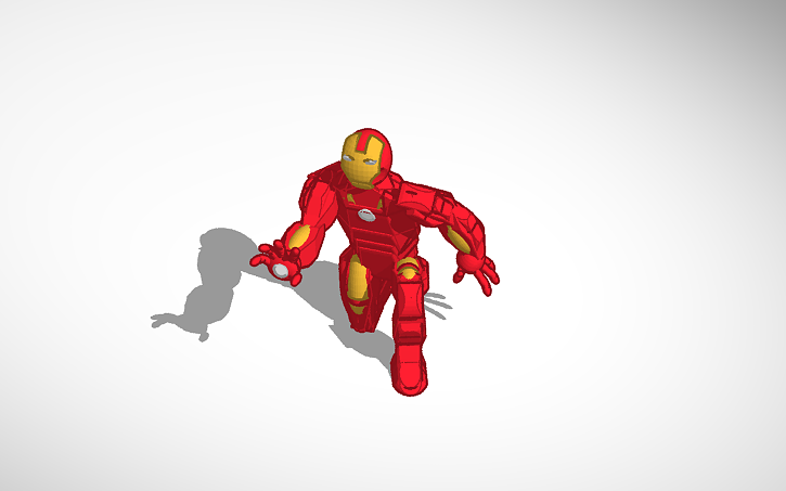 3D design Iron Man | Tinkercad