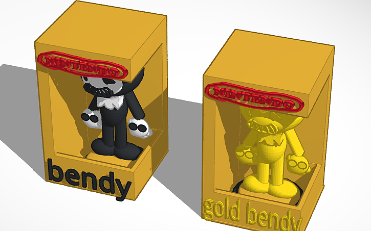 3D design amiibo bendys | Tinkercad