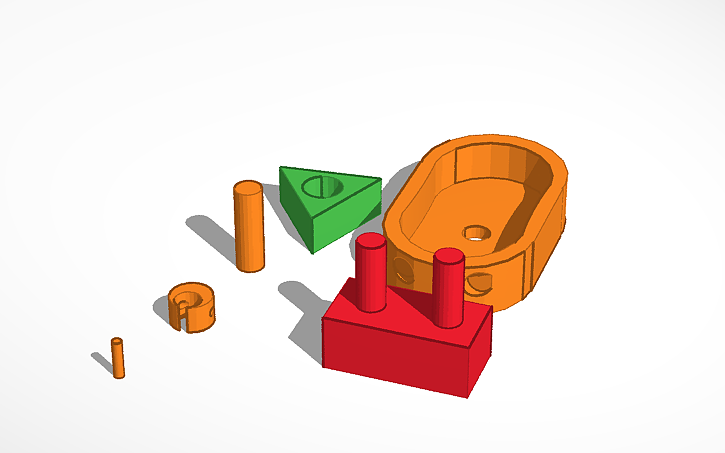 3D design rotary engine - Tinkercad