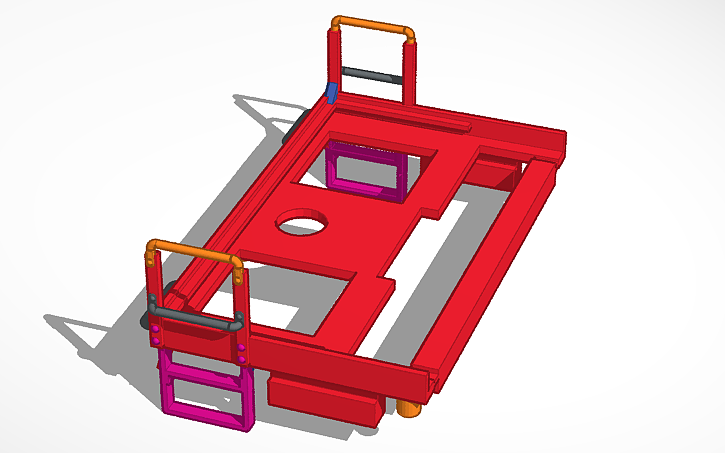 3D design BLMA-spine-platform-3A - Tinkercad