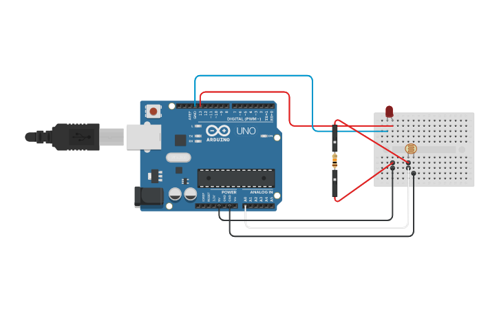 Circuit Design Ldr Circuit Using Tinkercad By Saksham Tomar Tinkercad 6777