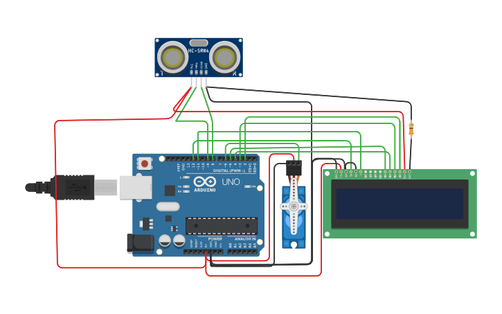 Circuit design Task 4 - Tinkercad