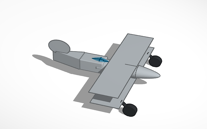 3D design WWI Plane | Tinkercad