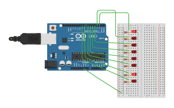 Circuit design ascii - Tinkercad