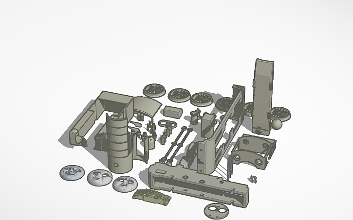 3D design Perspex Gauge 1 Thomas Replica with TVS Faces (PG1TR for ...