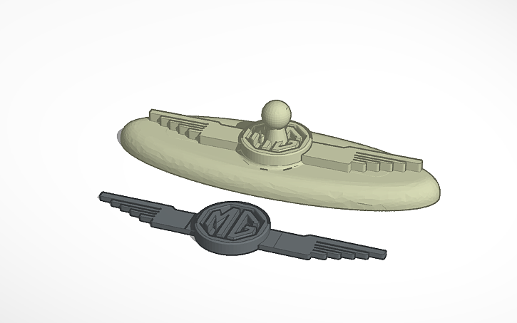 3D design MG Midget - Rear View Mirror Mount | Tinkercad