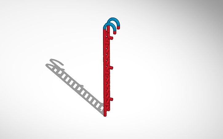 3D design Harbour Ladder - Tinkercad