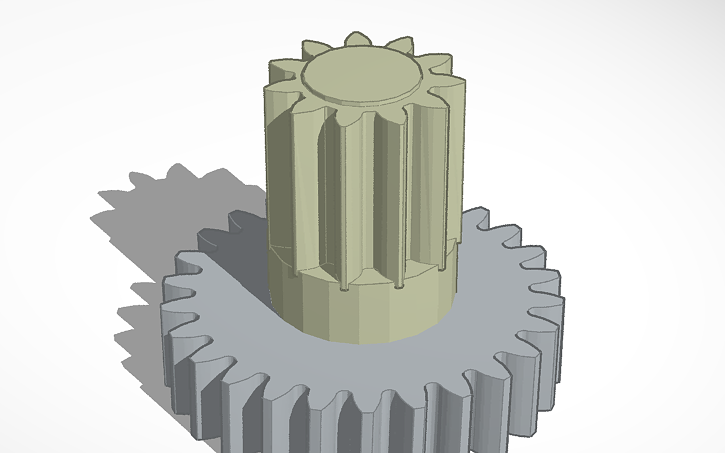 3d Design Xpelair Rotation Gear Xp40 Tinkercad