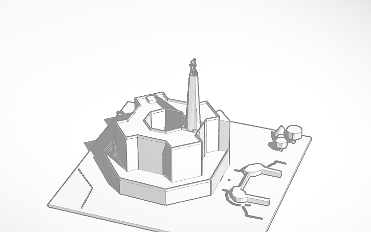 3D design Herkules Kassel - Tinkercad