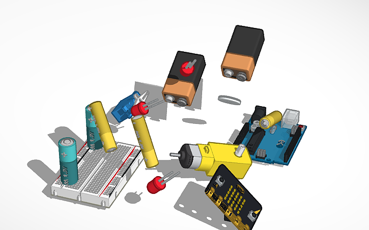 3D design The Electric Circuit War | Tinkercad