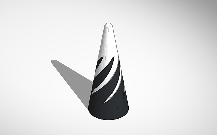 3D design Vortex Illusion - Tinkercad