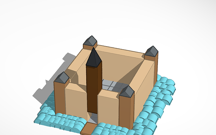 3D design Battle palace | Tinkercad