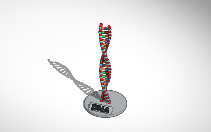 3D design DNA RENDERING MINE | Tinkercad