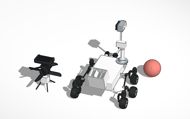 3D design Rover Perseverance LADMR | Tinkercad