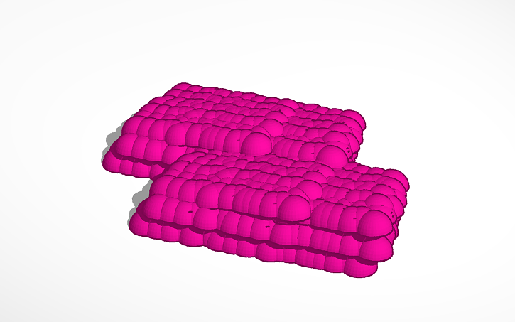 3D design Half Sphere Table - Tinkercad
