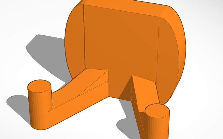 3D design Door Hook - Tinkercad