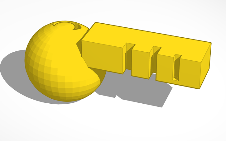 3D design key - Tinkercad